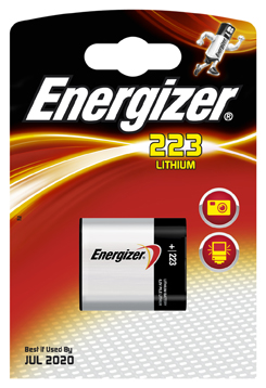 EL223- CR223-CRP2P-6 VOLT ENERGIZER CAMERA BATTERY – Batteries Direct