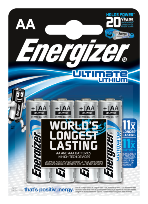 Energizer Lithium AA-AAA-9V – Batteries Direct